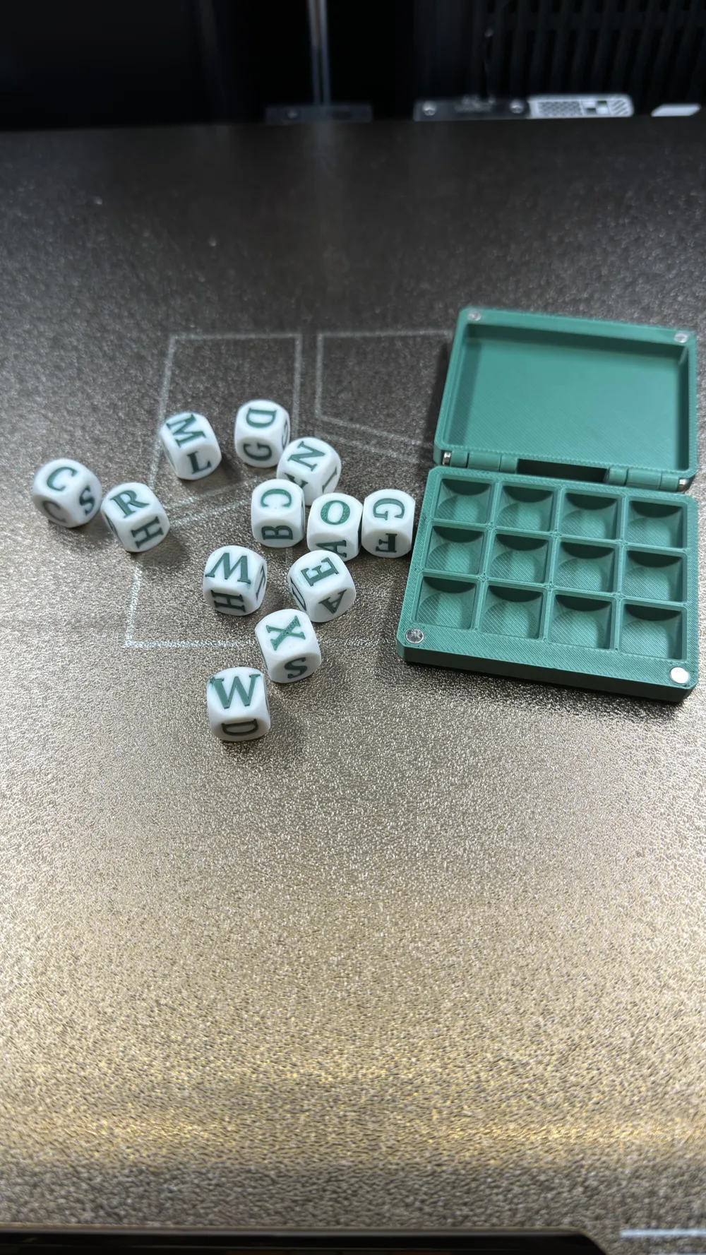 Juego de dados de palabras solitario - Modelo de impresión 3D gratuito ...