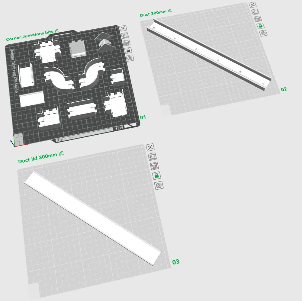 Modular Cable Management Duct by Develin MakerWorld: Download Free 3D ...