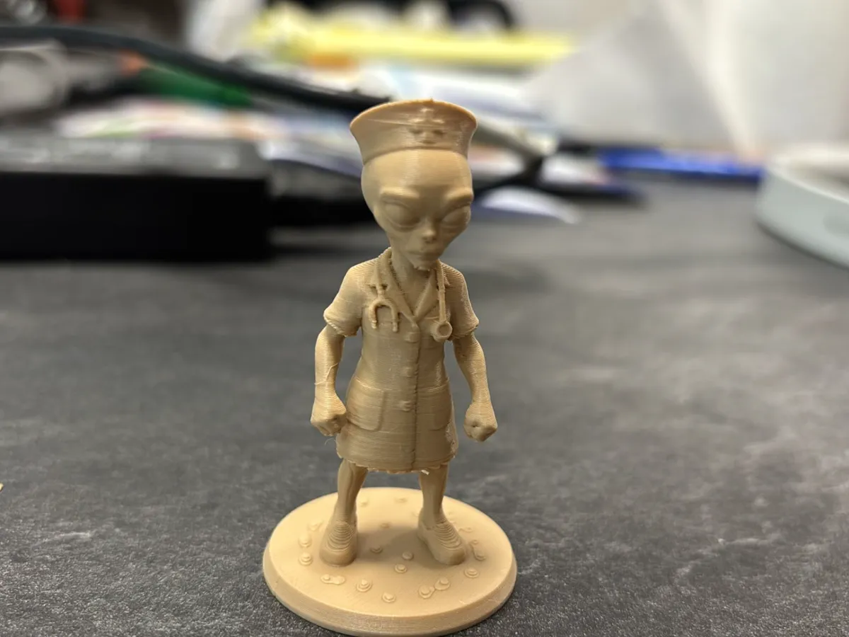 The Grays: Gray Alien nurse - Free 3D Print Model - MakerWorld