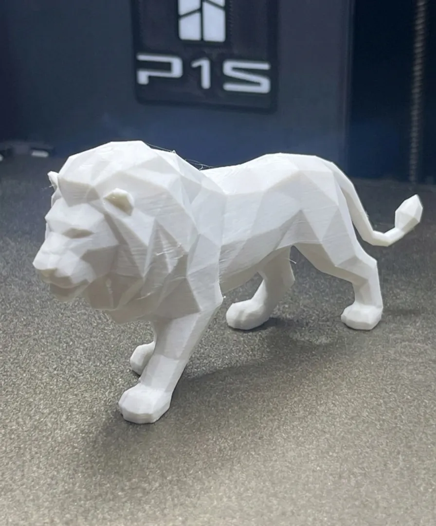 Lion figure - Free 3D Print Model - MakerWorld
