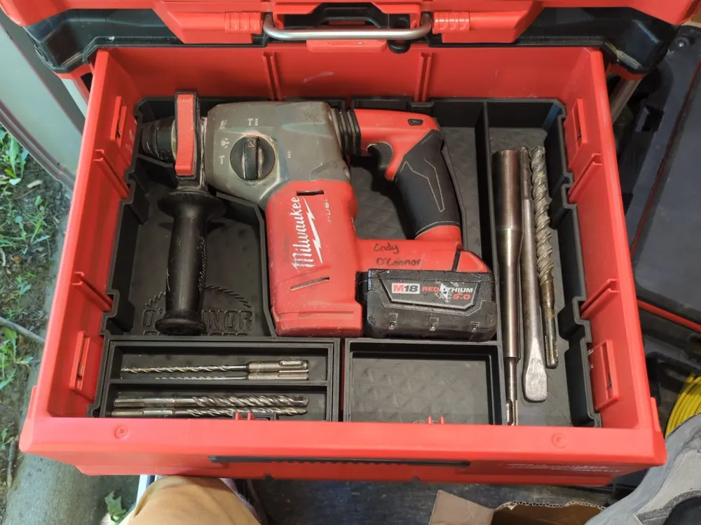 M18 Rotary Hammer Packout Drawer Insert by O'Connor Creations ...