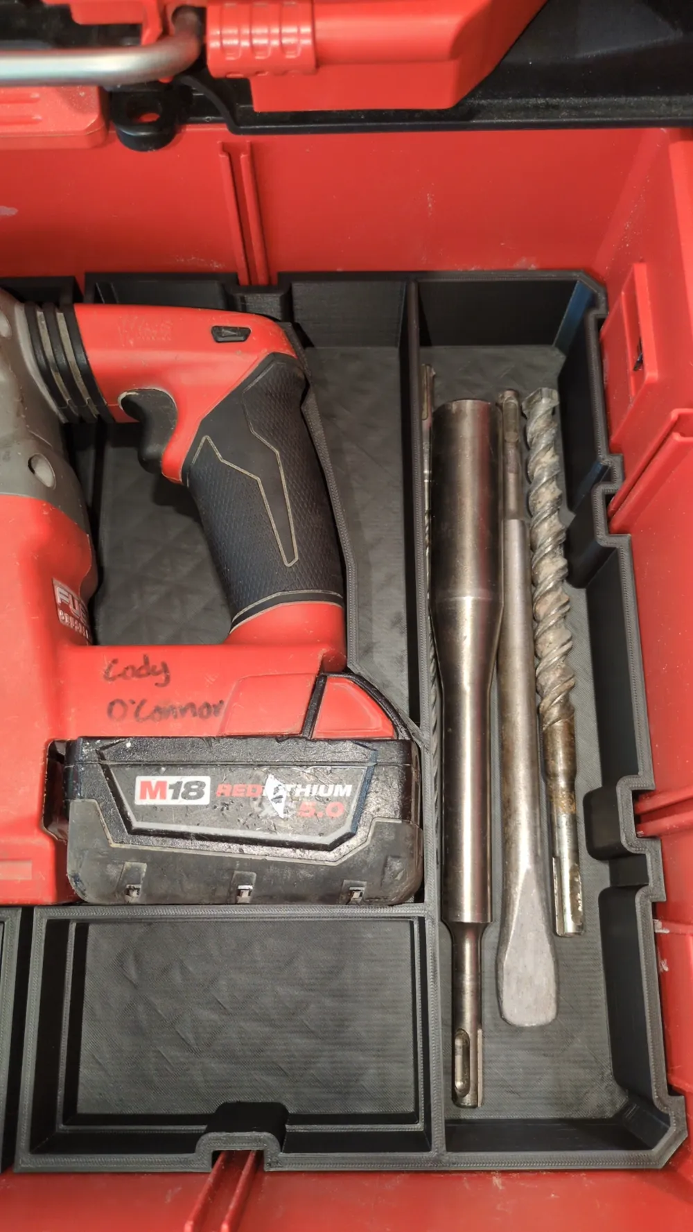 M18 Rotary Hammer Packout Drawer Insert by O'Connor Creations ...