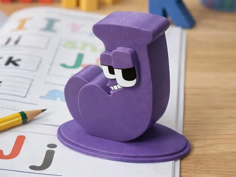 J Alphabet Lore - Free 3D Print Model - MakerWorld
