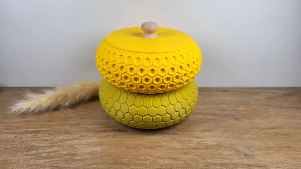 Jewelry Box Stackable Honeycomb by Art Design. 3D MakerWorld: Download ...