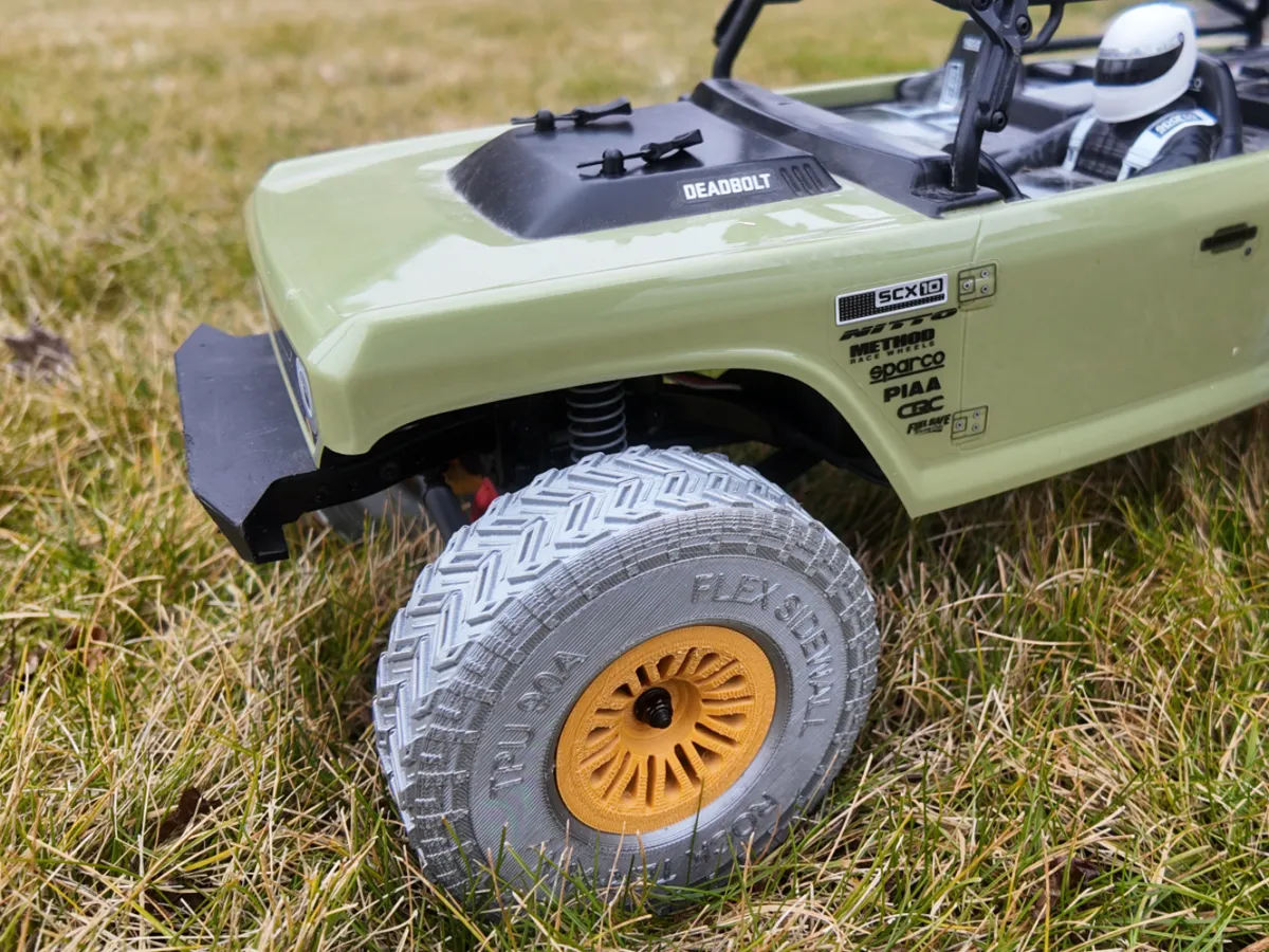 Juego de ruedas RC Crawler escala 1/10 - Modelo de impresión 3D ...