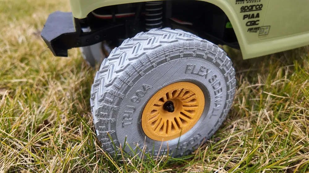Juego de ruedas RC Crawler escala 1/10 - Modelo de impresión 3D ...