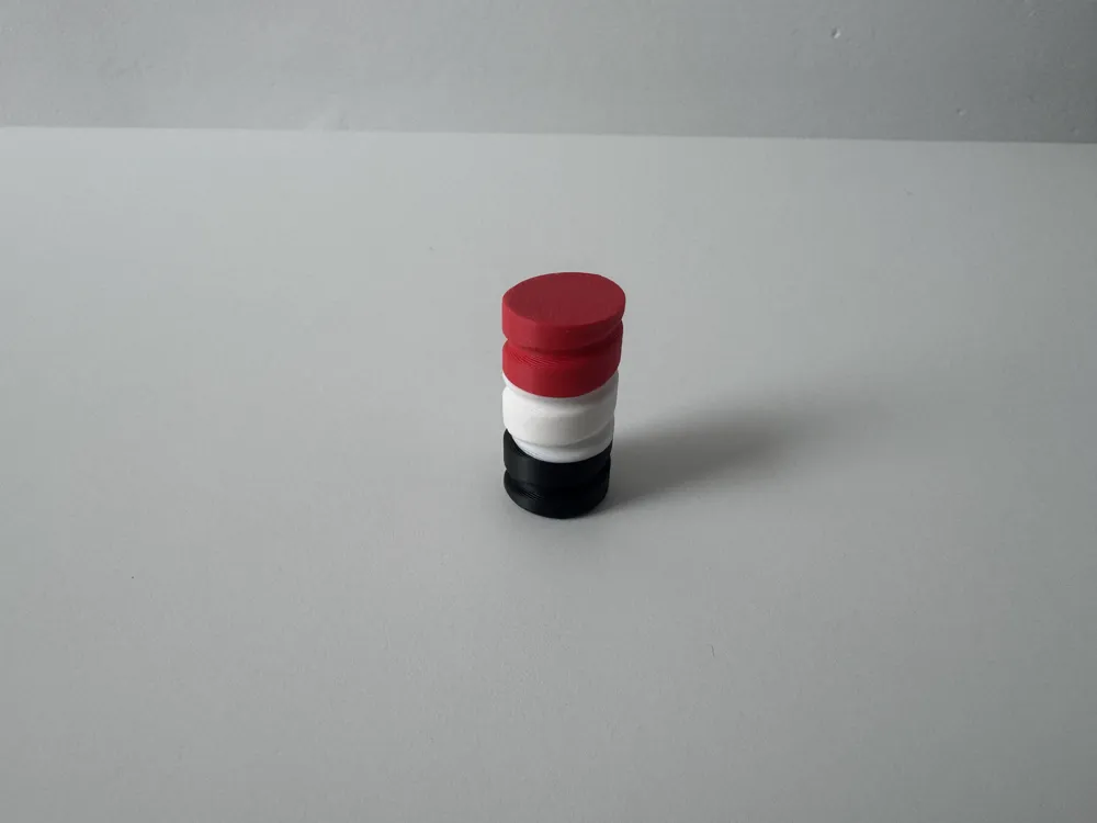 Quick AMS Color Test Print (multicolor 2 - 3 - 4) - Free 3D Print Model ...