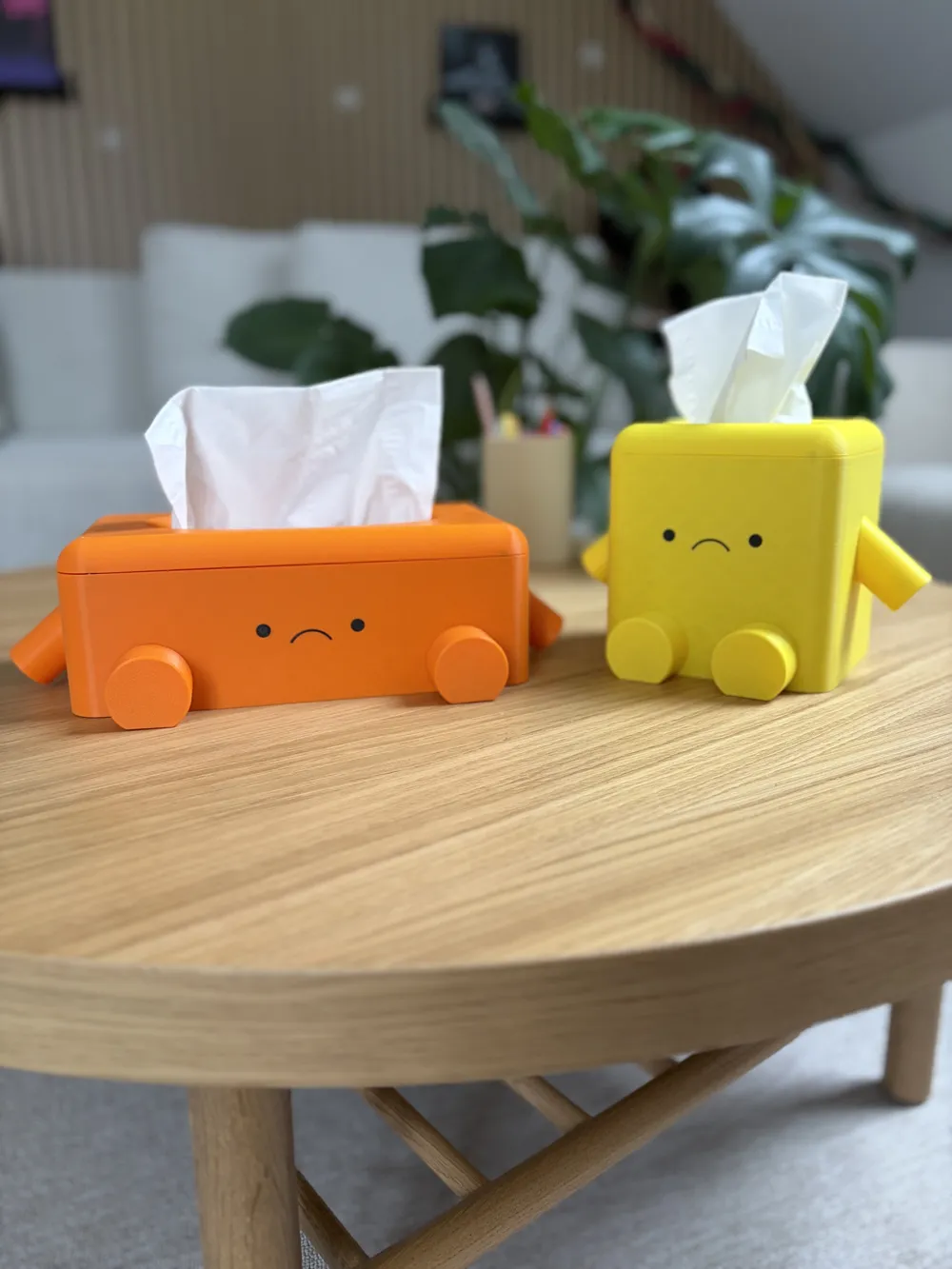 Sad :( Tissue Box - Happy Plants inspired - Free 3D Print Model ...