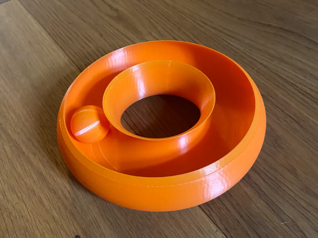 Cat Ball Toy (Torus Ring) - Free 3D Print Model - MakerWorld
