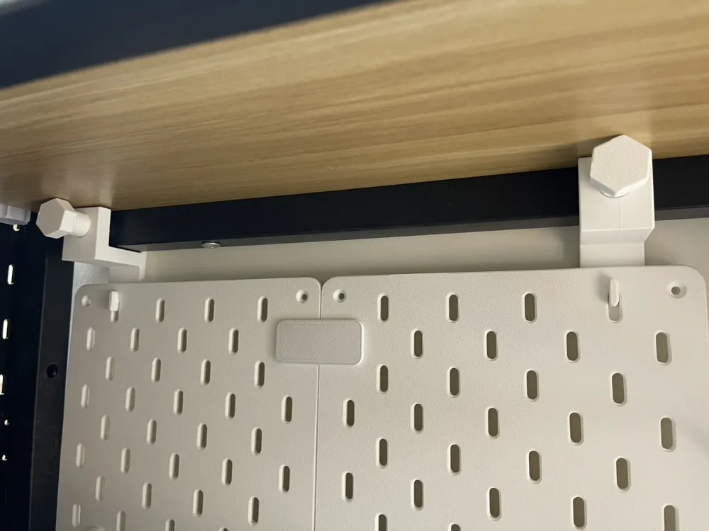 IKEA Skadis Pegboard Bookshelf Mount / Skadis Pegboard / Bookshelf Mount by Chunkai721 ...