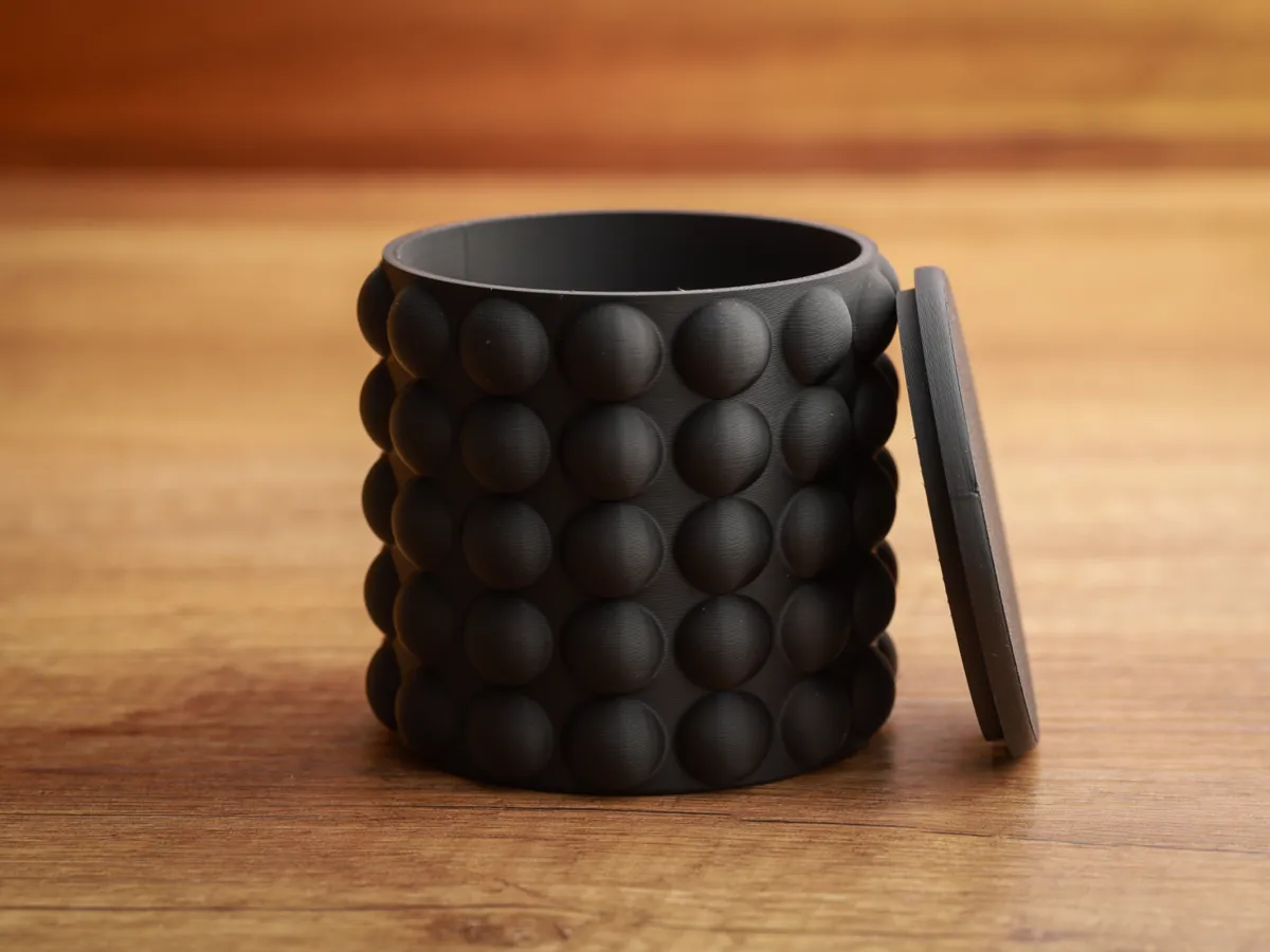 Bubble container with lid - Free 3D Print Model - MakerWorld