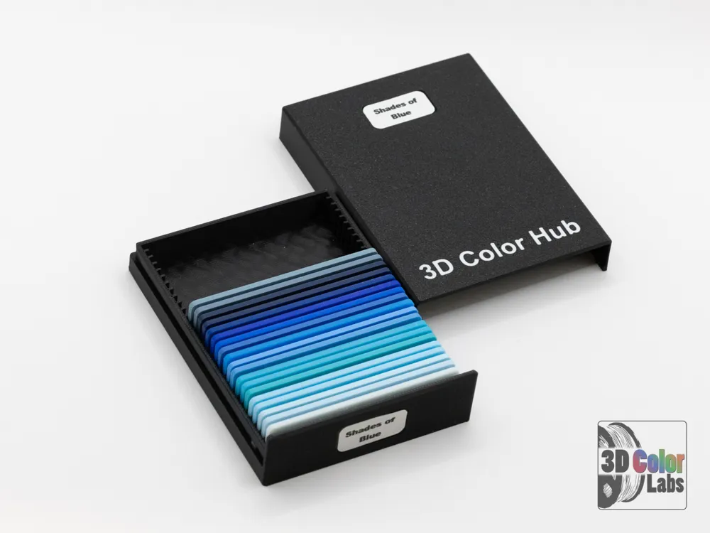 Filament Swatch Box - 30x (3D Color Hub) by 3D Color Hub - MakerWorld