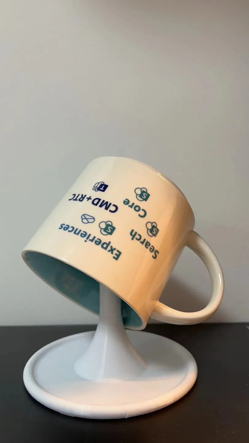 Inverted Cup Holder 倒置杯架 by Canran - MakerWorld