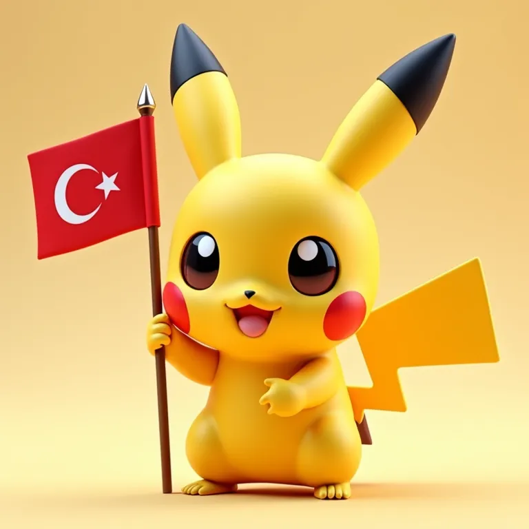Turkish Pikachu by Melenli MakerWorld: Download Free 3D Models