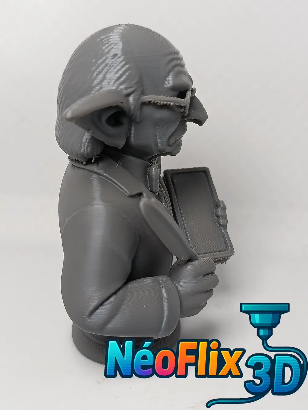 Harry Potter Goblin Banker Bust - Free 3D Print Model - MakerWorld
