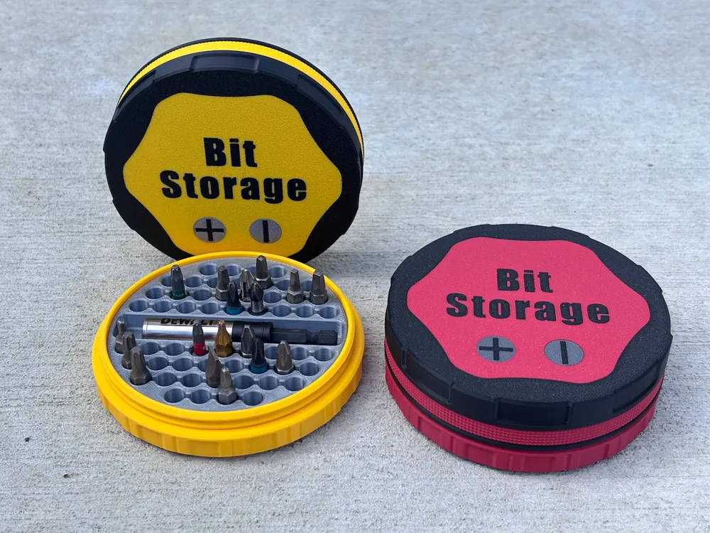 Bit Storage Container by JB Custom Designs MakerWorld: Download Free 3D ...