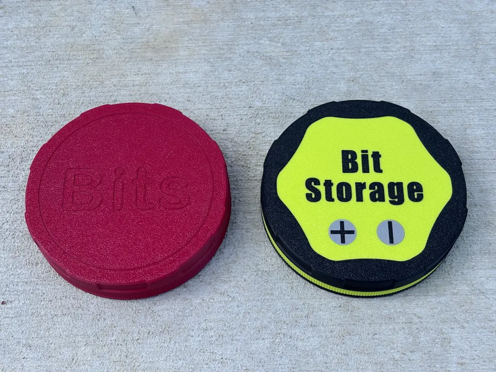 Bit Storage Container by JB Custom Designs MakerWorld: Download Free 3D ...