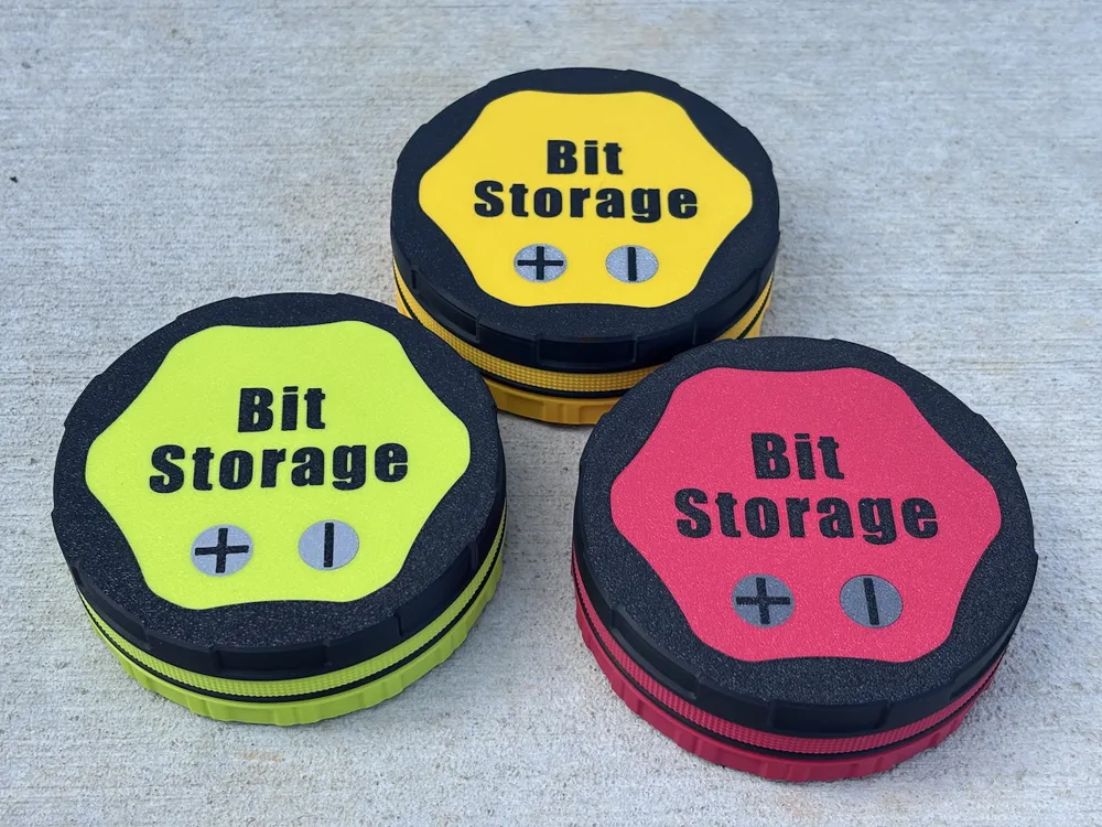 Bit Storage Container by JB Custom Designs MakerWorld: Download Free 3D ...