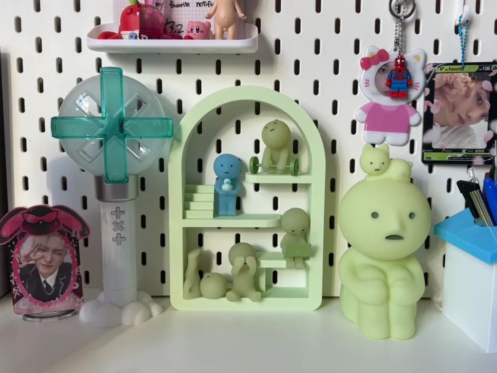 Art toy display house for smiski / sonny angels by Studiodily - MakerWorld