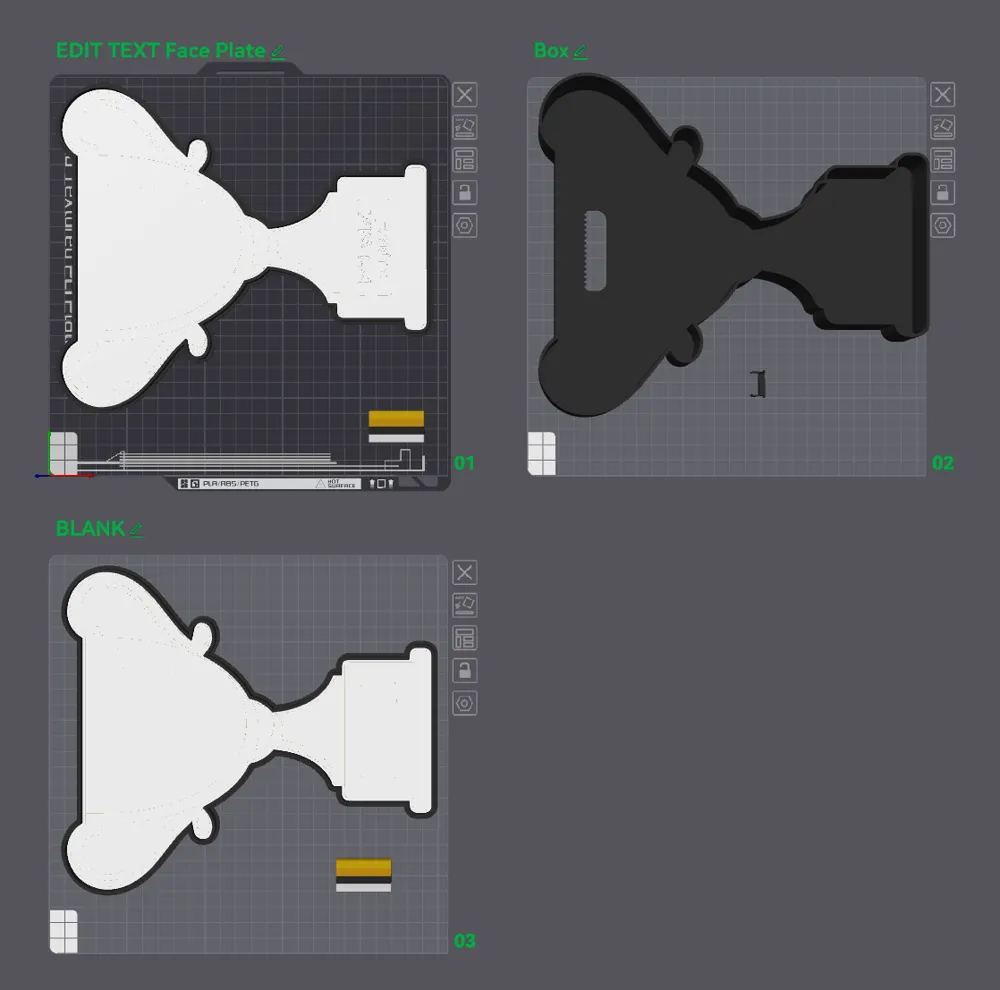 Basic Trophy EDITABLE Light Box by Shurdle3D - MakerWorld