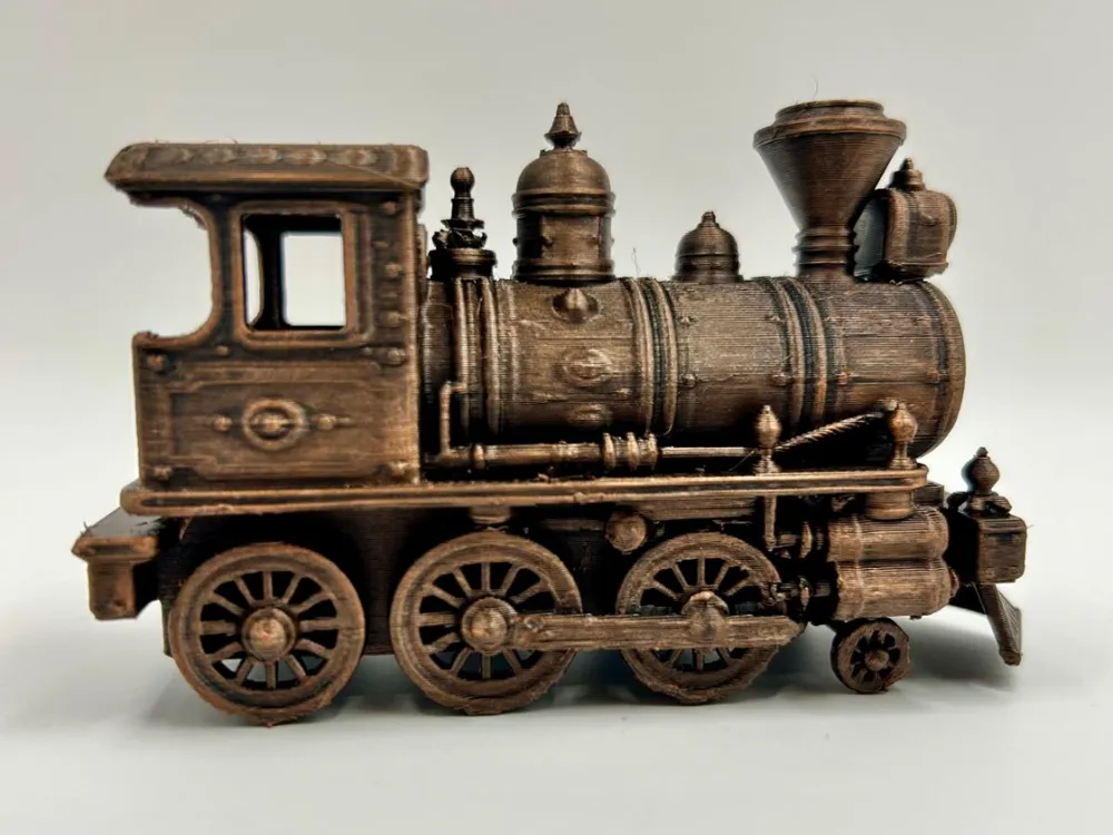 Retro Locomotive - Free 3D Print Model - MakerWorld
