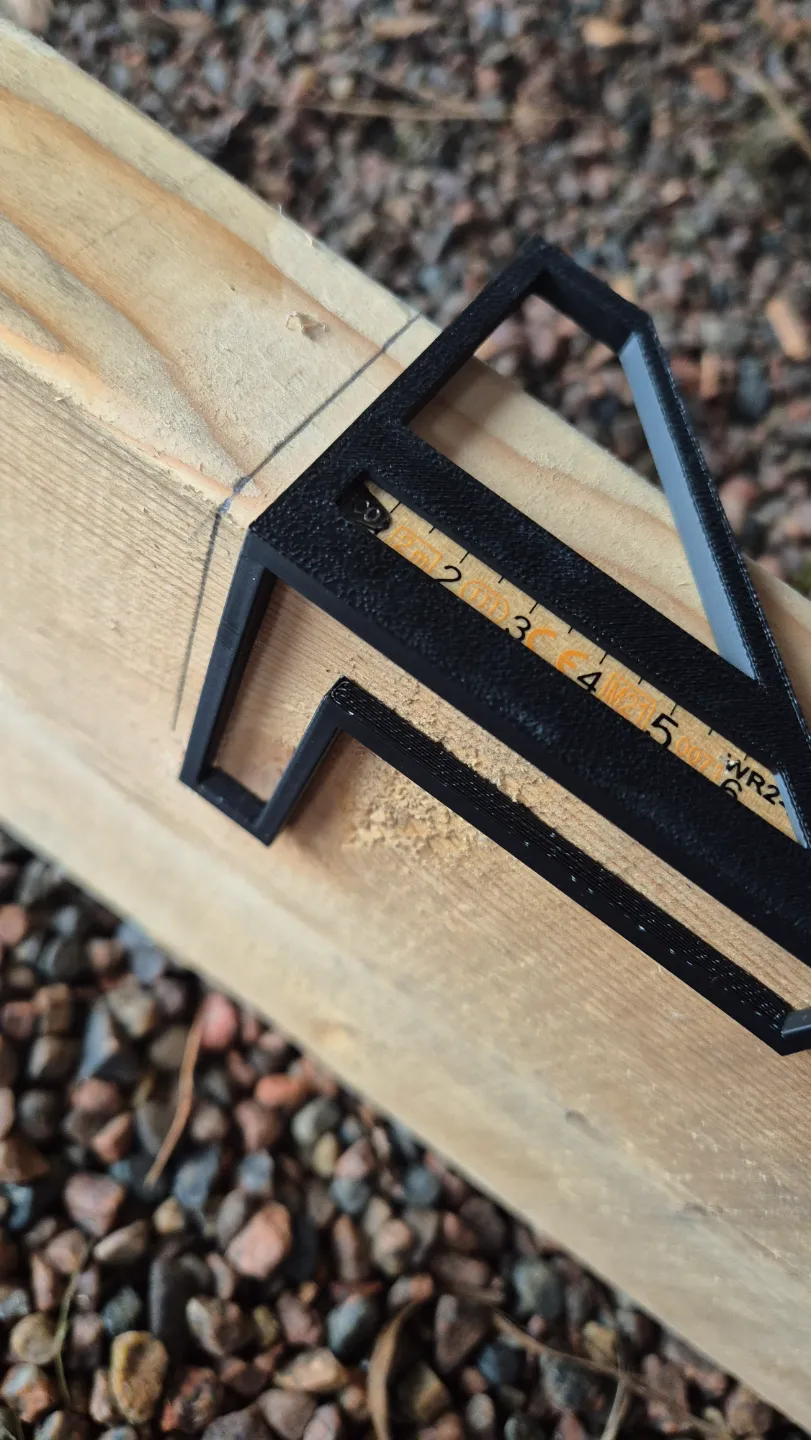 Ruler guide, 45 degrees by Lenteh MakerWorld: Download Free 3D Models