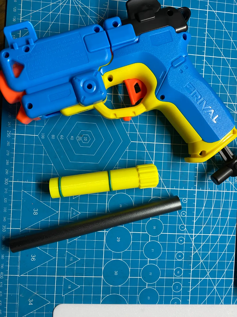 Nerf Leader One-Ball Shortened Internal Structure by 码农里奥 - MakerWorld