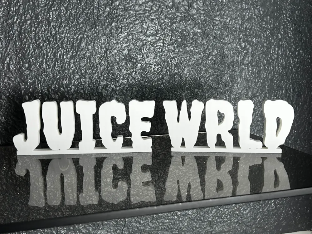 Juice Wrld PIXEL SIGN ART by Sarpagati MakerWorld: Download Free 3D Models