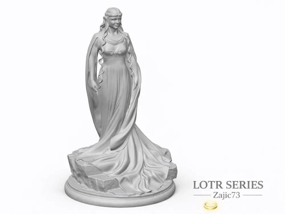 GALADRIEL (Lord of The Rings - LOTR) - Free 3D Print Model - MakerWorld