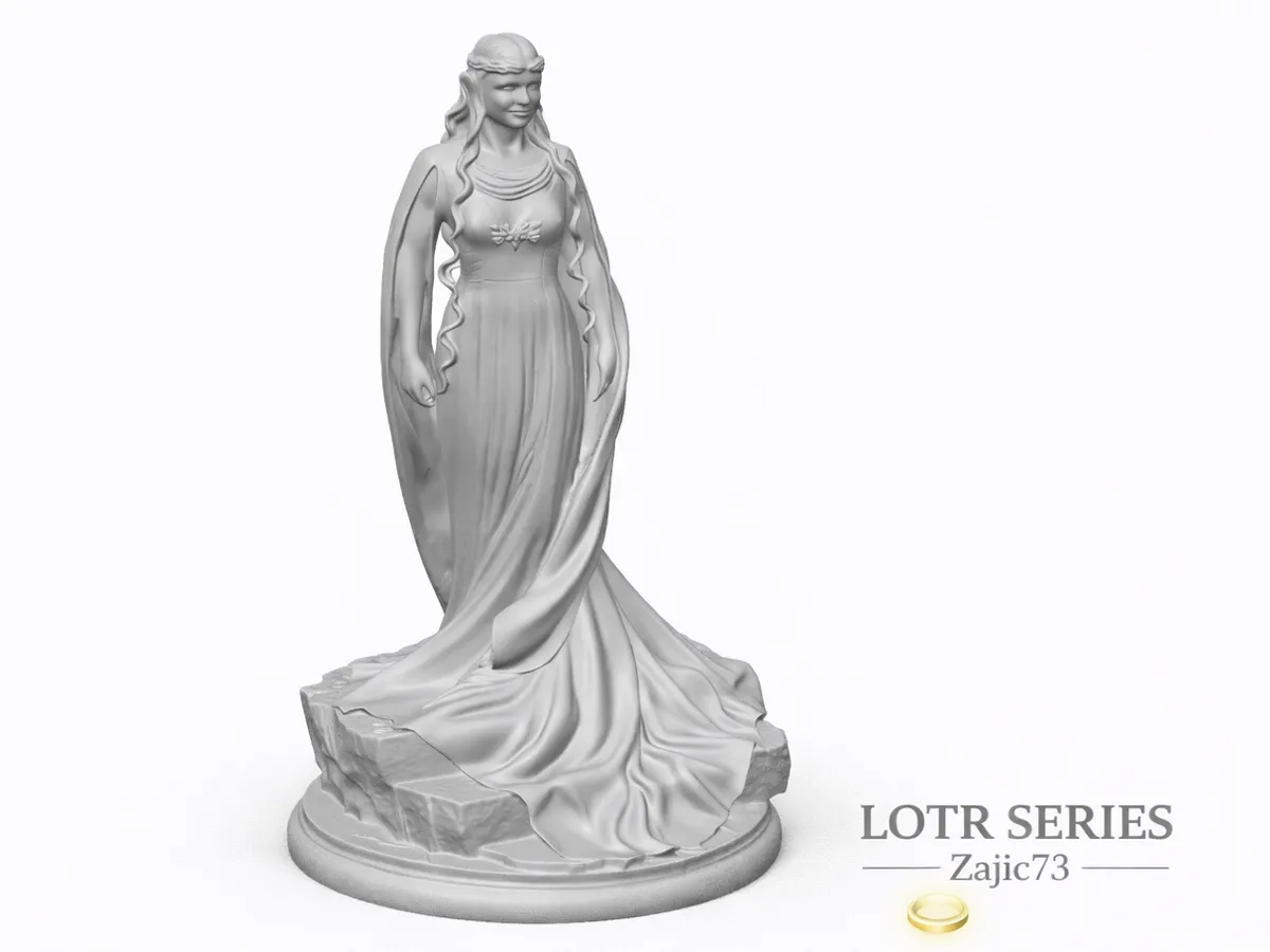 GALADRIEL (Lord of The Rings - LOTR) - Free 3D Print Model - MakerWorld