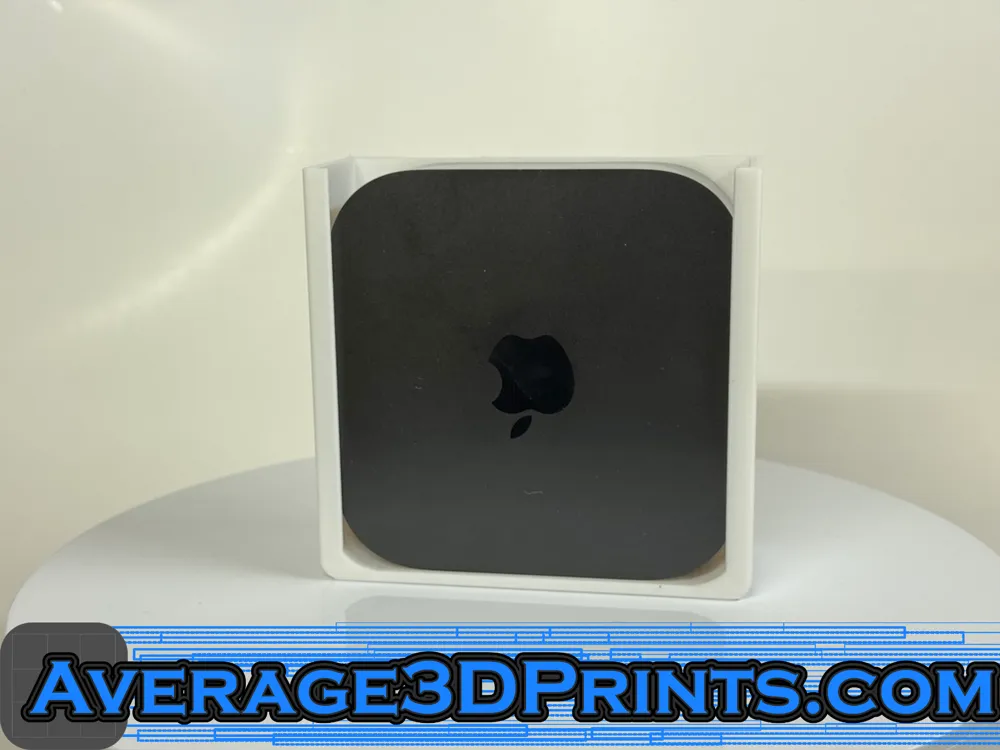 Apple TV 4K 3rd Gen - Mount - Free 3D Print Model - MakerWorld