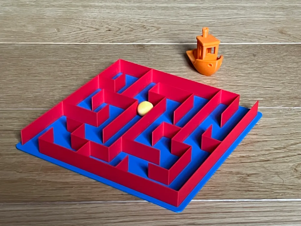 Big & Easy Maze for kids - Free 3D Print Model - MakerWorld