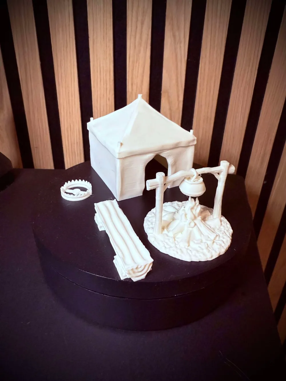 Camp tent - DND terrain piece by everythingDND - MakerWorld