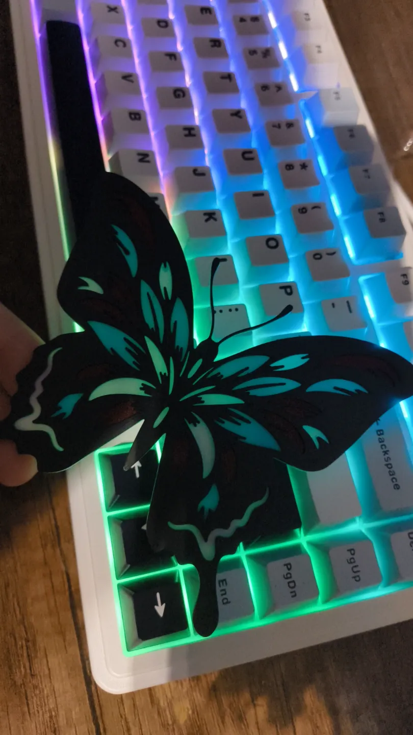 Customizable Butterfly V6 by LayerAtATime MakerWorld: Download Free 3D ...