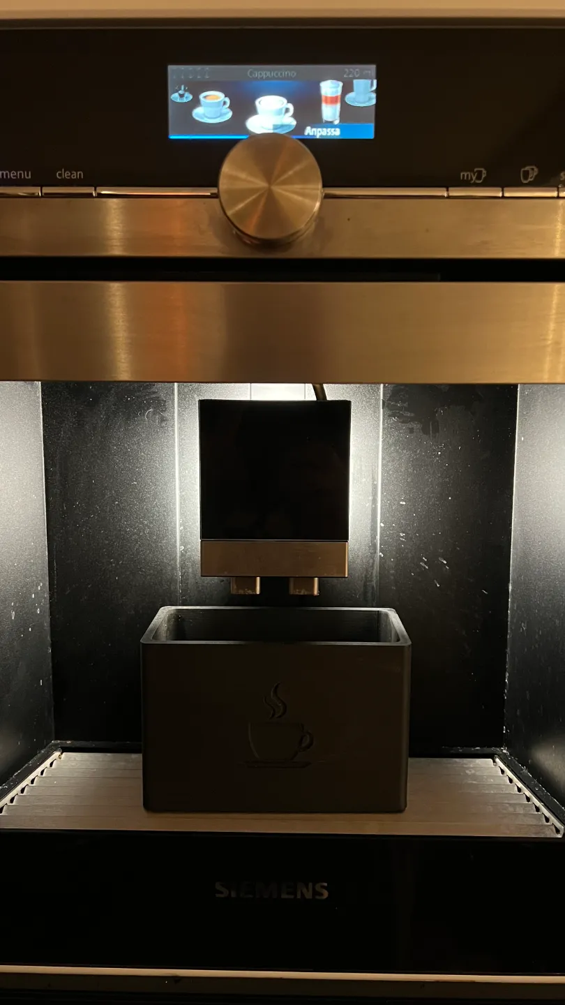 Coffee machine waste bin by Peter Hall - MakerWorld