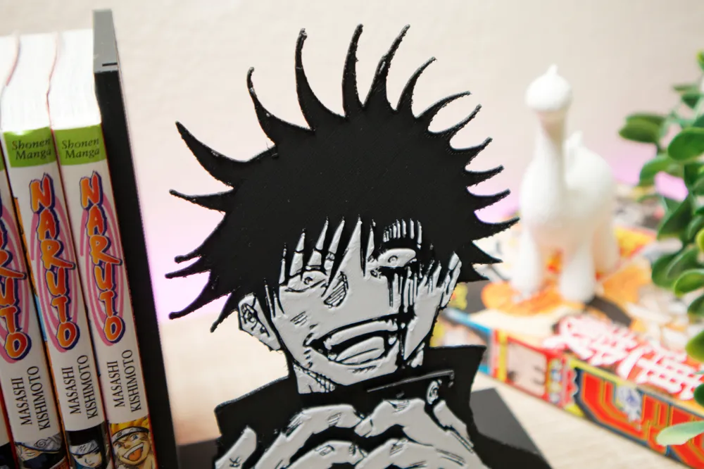 Bookend of Megumi Fushiguro | Jujutsu Kaisen by 3D Manga Panels ...