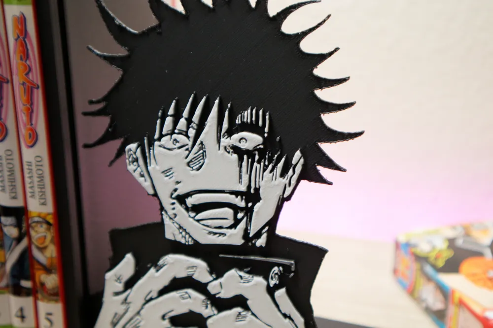 Bookend of Megumi Fushiguro | Jujutsu Kaisen by 3D Manga Panels ...