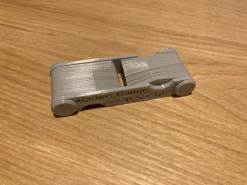Radius Gauge 0,5-10mm and 10,5-20mm by MN Design MakerWorld: Download ...