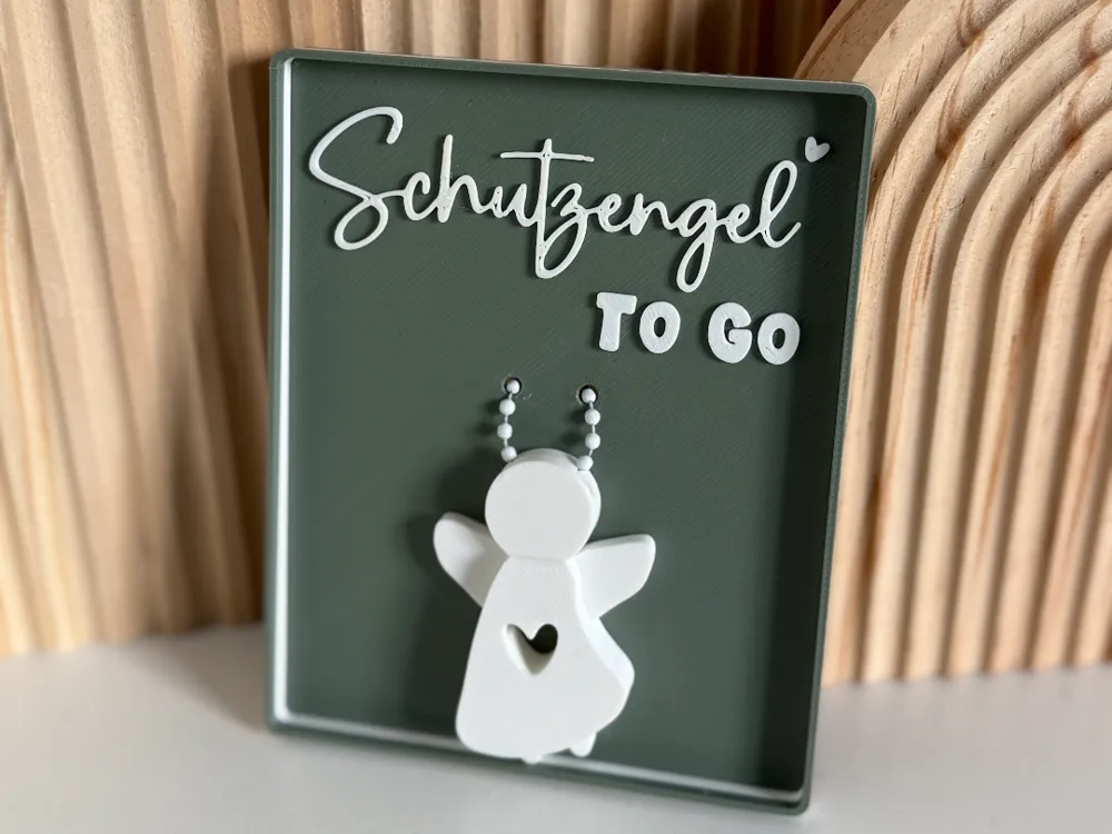 Guardian Angel to go - Free 3D Print Model - MakerWorld