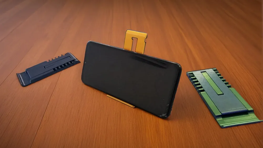 Foldable Phone Stand - Free 3D Print Model - MakerWorld