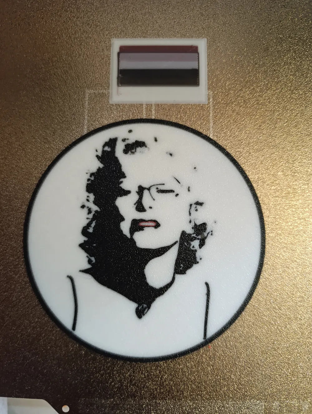 Marilyn Monroe Style Coaster by vorlone - MakerWorld