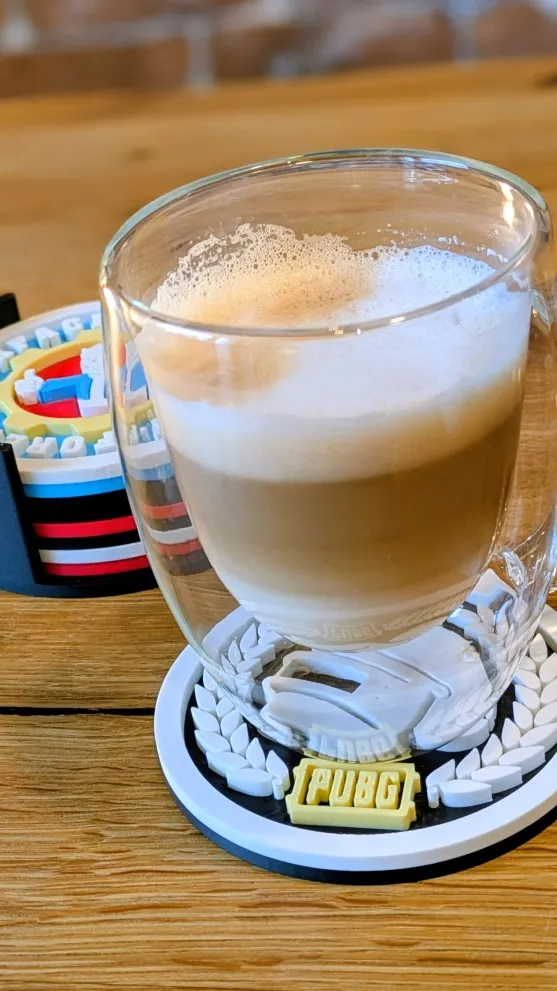 PUBG Untersetzer – Kostenloses 3D-Druckmodell – MakerWorld