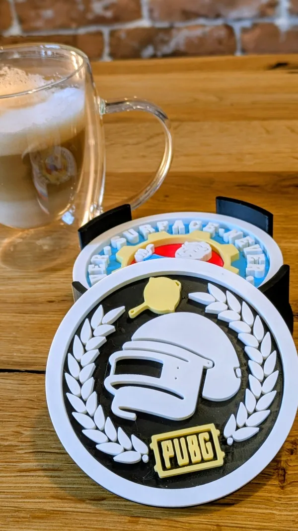 PUBG Untersetzer – Kostenloses 3D-Druckmodell – MakerWorld