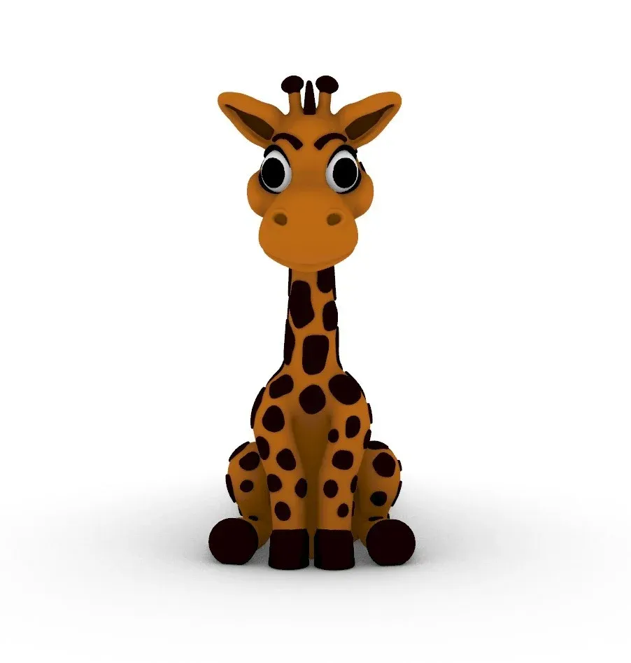 Giraffe Kawaii Remixed by Pathfinder.Ant - MakerWorld
