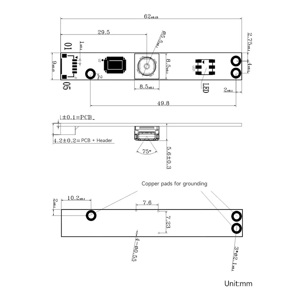 USB Camera Board Case by HAMMER_T - MakerWorld