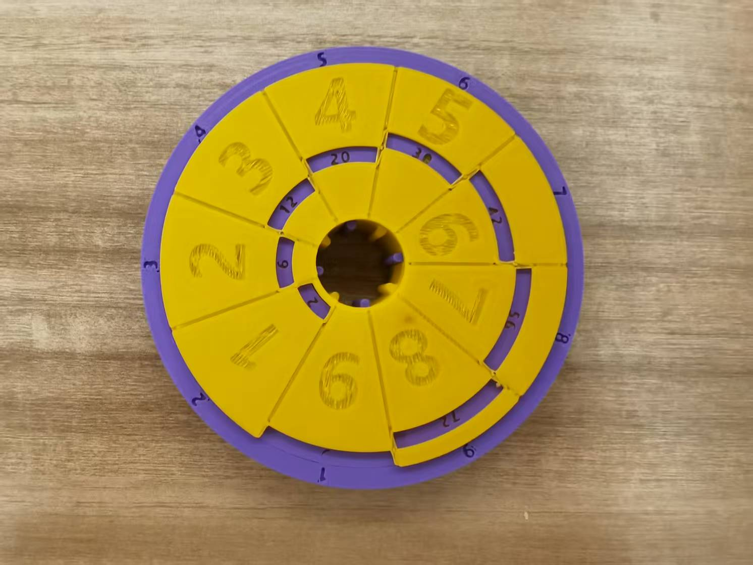 Multiplication Table Fidget Spinner by sheena MakerWorld: Download Free ...