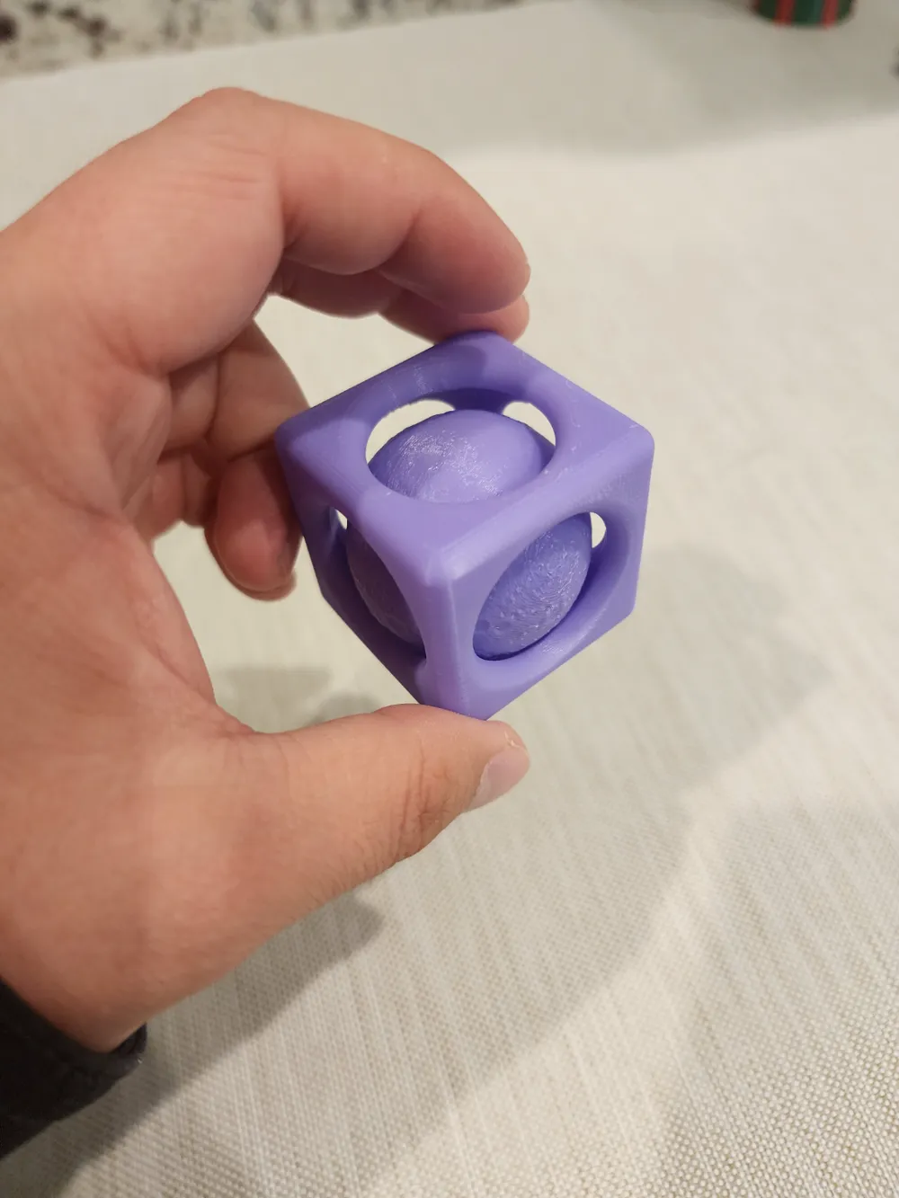 CubeMoon Fidget Spinner Print In Place by Airic The Red - MakerWorld