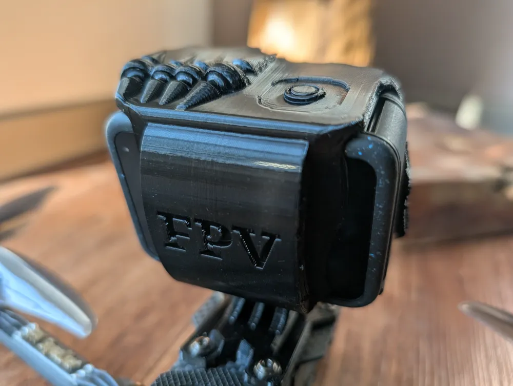 V3 - Gopro - 9,10,11,12,13 Skull FlexMount (FPV) - Free 3D Print Model ...