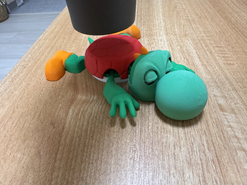 Yoshi Turtle Coasters Accessory by MIDO MakerWorld: Download Free 3D Models