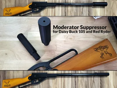 Moderator Suppressor for Red Ryder and Buck 105 by TheFunk MakerWorld ...